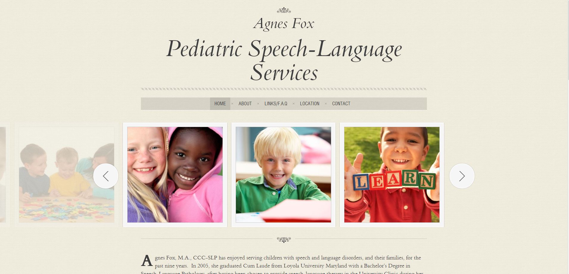 Agnes Fox Speech Therapy | KnoxGeex